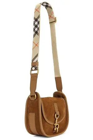 Burberry Mini B-clip Messenger Bag - Hazel
