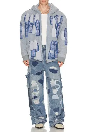 WHO DECIDES WAR Fly Away Work Jacket