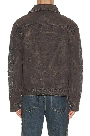 WHO DECIDES WAR Mechanic Trucker Jacket