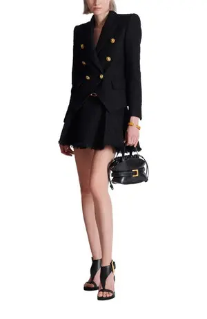 Balmain 6-button Tweed Jacket