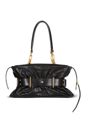 Balmain Calfskin Leather Anthem Bag