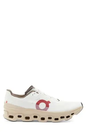 On Cloudmonster Void Sneakers - Ivory/sand