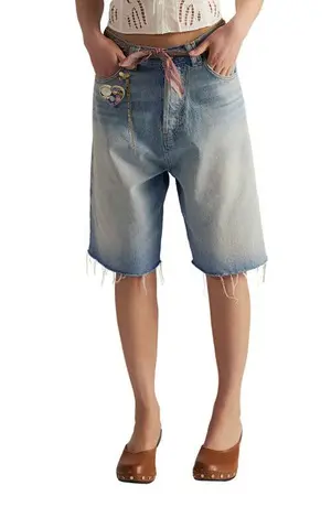 Women's Faded Shorts