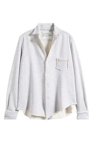 Frank & Eileen Relaxed-fit Cotton Terry Button-up Shirt