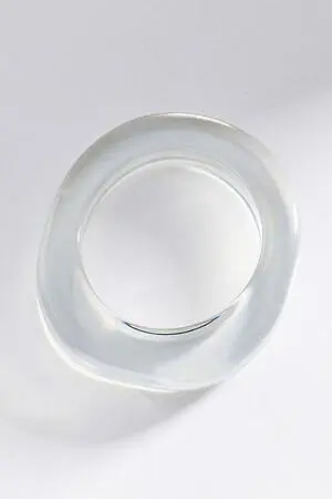 ANTHROPOLOGIE Translucent Resin Bangle Bracelet