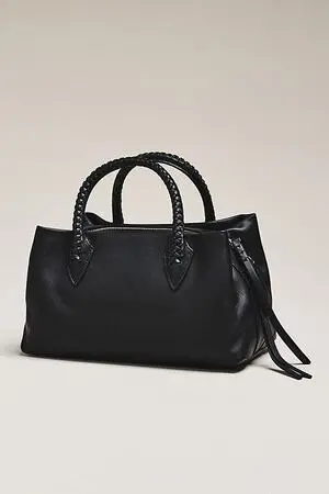 ORYANY Roy Leather Satchel - Black