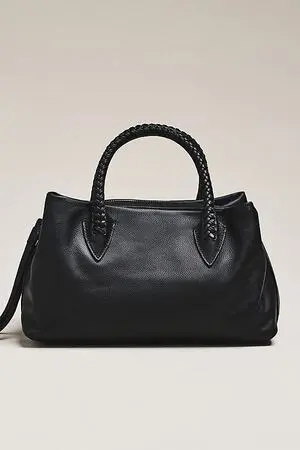 ORYANY Roy Leather Satchel - Black