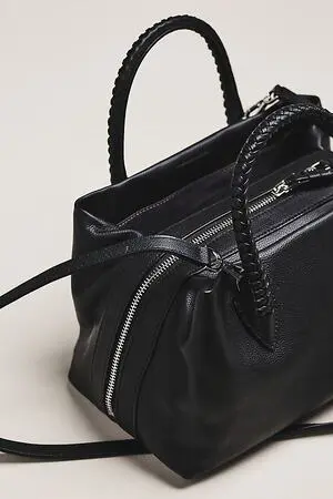 ORYANY Roy Leather Satchel - Black