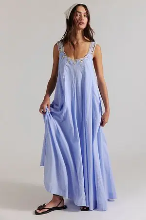Free People Blue Dresses