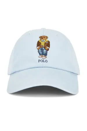 Polo Ralph Lauren Cotton Twill Novelty Bear Sport Cap - Southport Blue