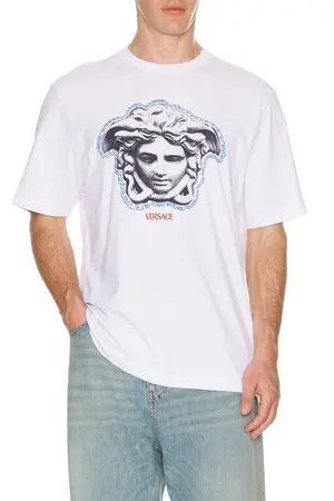Versace T-shirt In White
