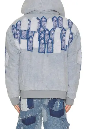 WHO DECIDES WAR Fly Away Work Jacket - Sky