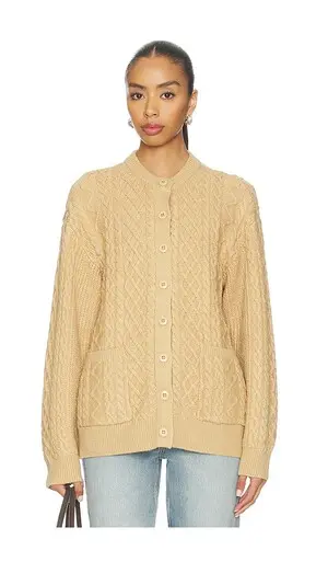 LOVERS AND FRIENDS Barbetta Cable Cardigan