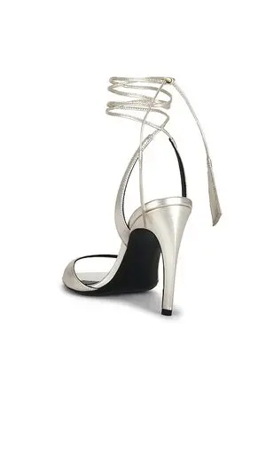 Attico Ora 95mm Metallic Stiletto Sandals