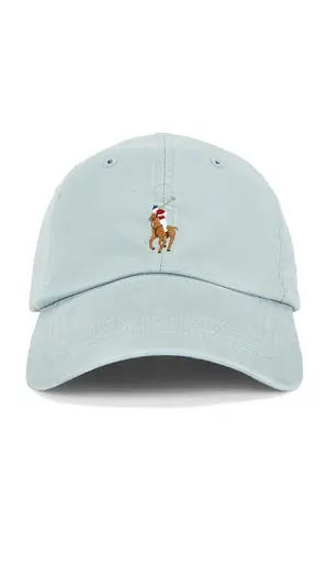 Polo Ralph Lauren Classic Sport Cap With Leather Strap - Cast Green