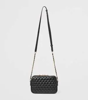 ASPINAL OF LONDON Leather Alice Cross-body Bag - Black
