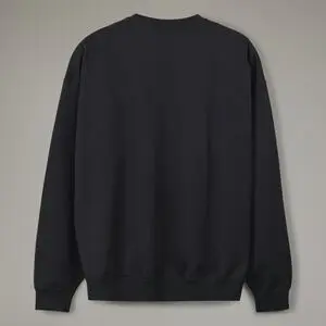 Adidas Y-3 Brushed Terry Crew Sweatshirt Black
