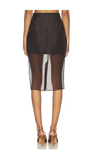SEROYA Elda Skirt - Brown