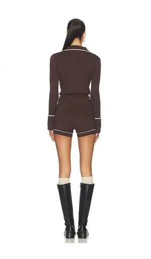 Monse Knitted Pajama Romper