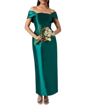 Coast Petite Column Midi Dress - Emerald