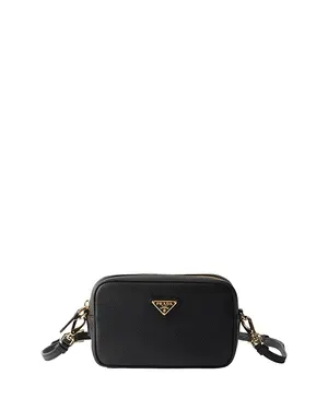 Prada Leather Mini Bag - Black