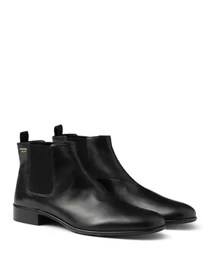 Prada Leather Booties
