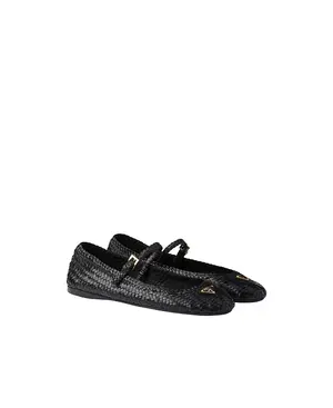Prada Woven Flats For Women