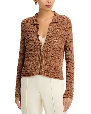 Fabiana Filippi Collared Cardigan Sweater