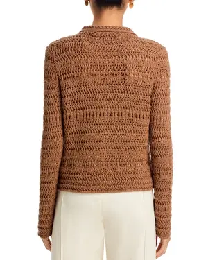 Fabiana Filippi Collared Cardigan Sweater