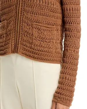 Fabiana Filippi Collared Cardigan Sweater