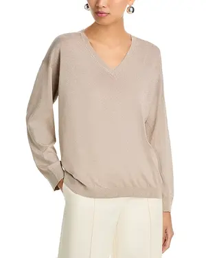 Fabiana Filippi Drop Shoulder Sweaters For Women