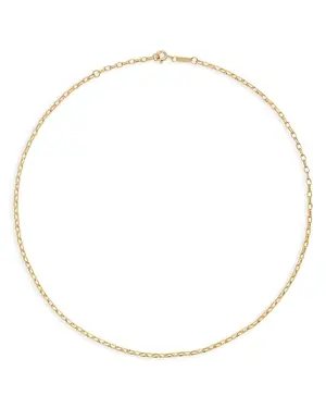 Adina Reyter Open Link Chain Necklace - Gold