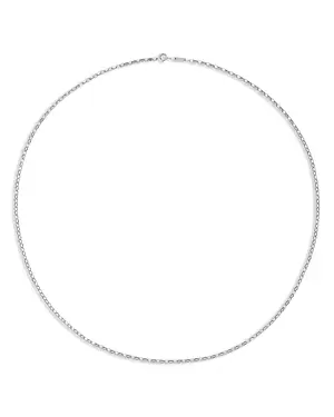 Adina Reyter Open Link Chain Necklace - Silver