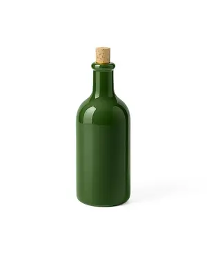 GHARYAN STONEWARE Jazz Olive Oil Dispenser - Shiny Green