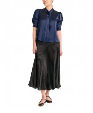 CARTOLINA Peggy Blouse - Midnight Blue