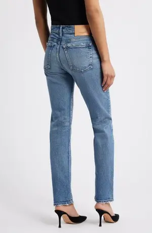 Moussy Vintage Linden Slim Straight Leg Jeans