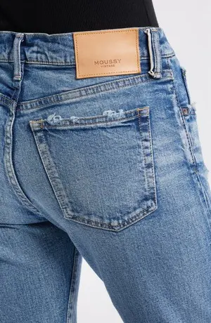 Moussy Vintage Linden Slim Straight Leg Jeans