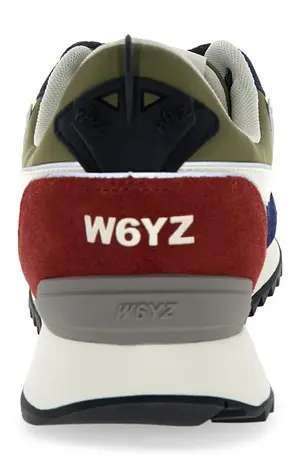 W6YZ Jet-m Lace-up Sneakers - Navy Beige