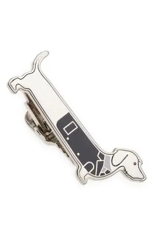 Thom Browne Limousine Hector Tie Clip - Silver