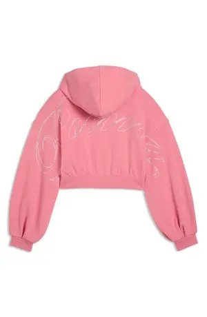 PUMA Essential Graphic Leo Luxe Bedazzled Track Jacket