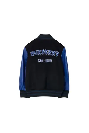 Burberry Wool Cashmere Bomber Jacket