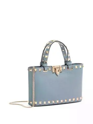 Valentino Garavani Mini Rockstud Tote Bag - Blue