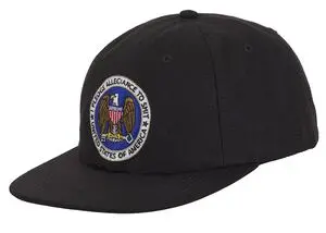 Supreme Pledge Allegiance 6-panel Cap - Black