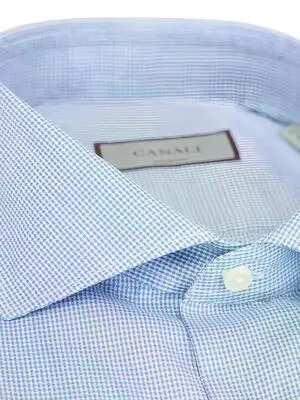 Canali Check-pattern Shirt