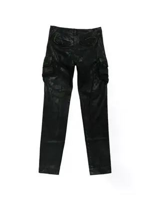JULIUS Coated Straight-leg Trousers