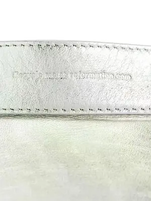 REFORMATION Rosetta Shoulder Bag - Silver