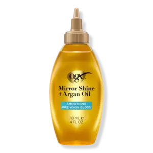 OGX Mirror Shine + Argan Oil Smoothing Pre-wash Hair Gloss - One-color