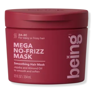 BEING Mega No-frizz Smoothing Hair Mask - One-color