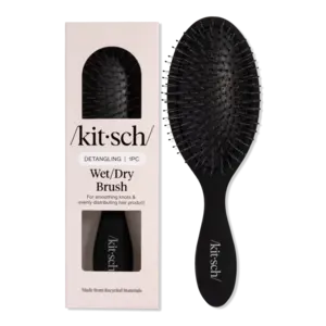 KITSCH Detangling Wet/dry Brush - Black