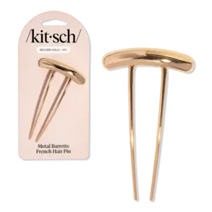 KITSCH Mini Metal Barrette - Gold